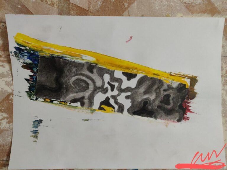 "Reusing Sgraffito" - Glasgow Unicorn